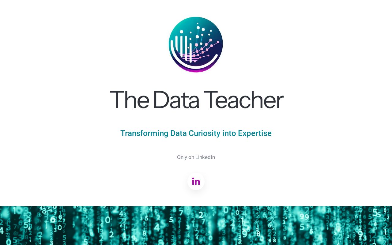 The Data Teacher
